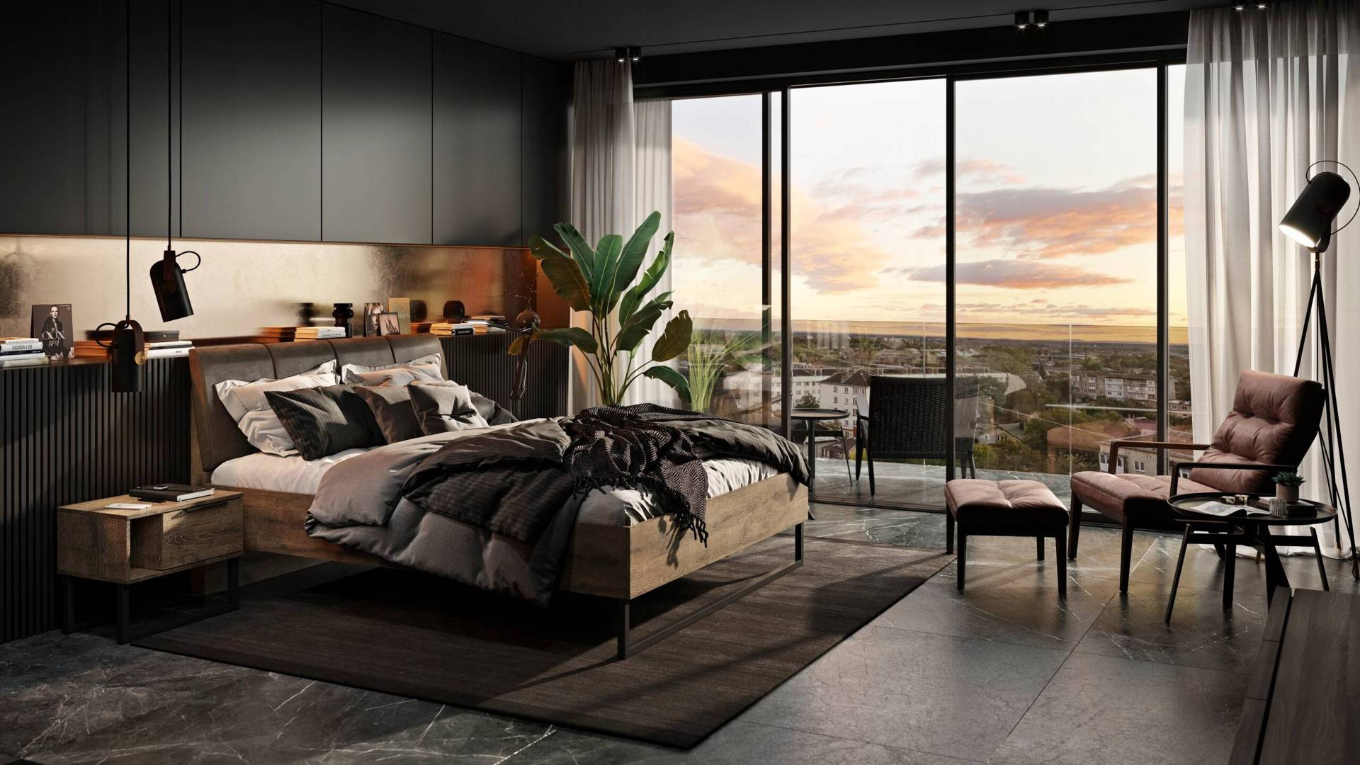 Quadro KV-38-OF - Łóżko Metalowe Loft Miękki Zagłówek Dąb Frigate ...